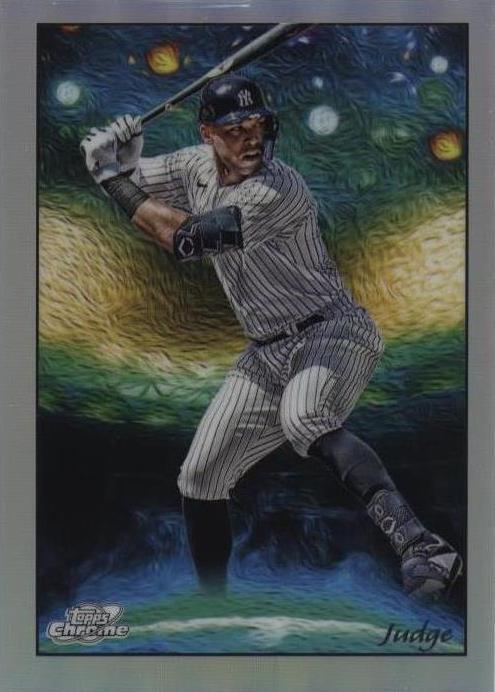 2023 Topps Cosmic Chrome - Stars in the Night Aaron Judge #STN-1 for ...
