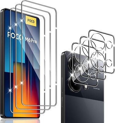 For Xiaomi Poco F6 X5 Pro M6 M6 Pro X6 Pro Glass Screen Protector ...
