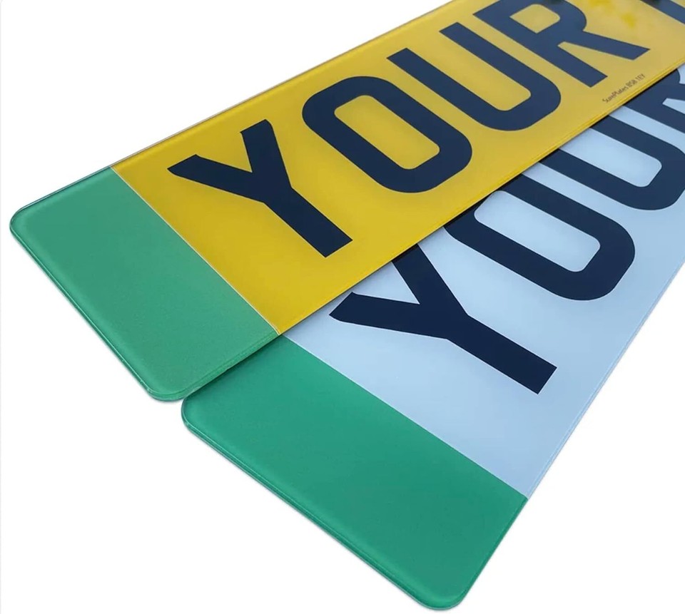 Number Plates - 100% ROAD/MOT Legal Premium Car Registration - STANDARD ...
