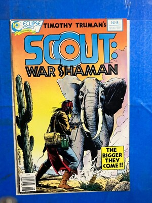 Scout: War Shaman #8 Eclipse Comic 1988 | Combined Shipping B&B | eBay