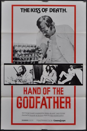 HAND OF THE GODFATHER / Godfather's Friend 1972 ORIG 27X41 NM MOVIE ...