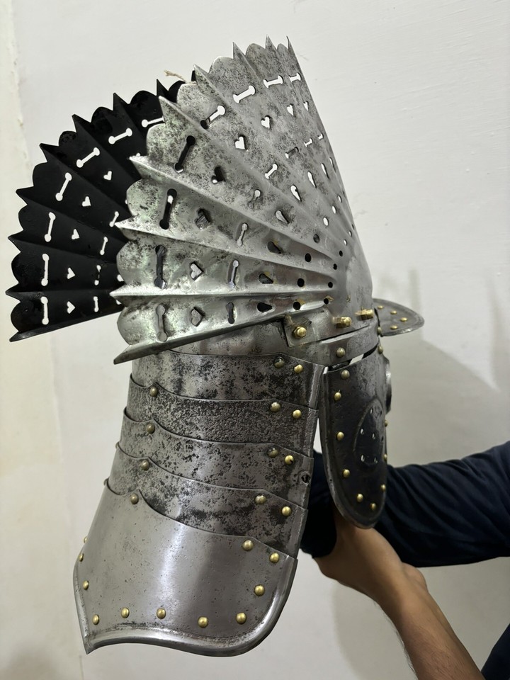 Medieval Hussar Helmet Replica Armor Winged Helmet | eBay