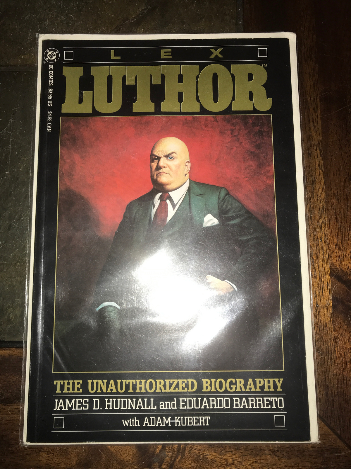 Lex Luthor The Unauthorized Biography Superman 1986 DC Comics with Bag ...