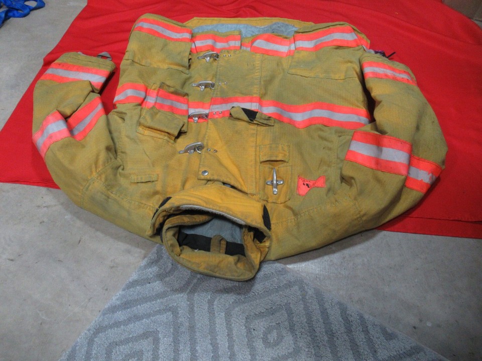 MORNING PRIDE DRD 48 x 29/35 Firefighter Turnout Bunker Gear COAT ...