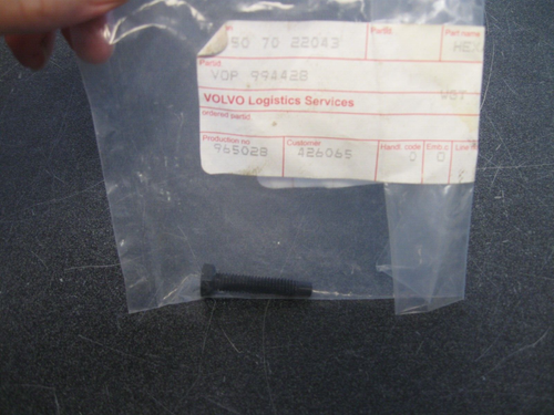 VOLVO PENTA SCREW PART NUMBER 994428 JA23 | eBay