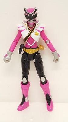 Power Rangers Shinken Pink Action Figure TV Animated Series Toy Ninja ...