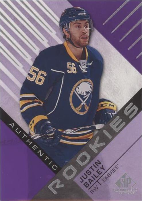 2016-17 SP Game Used - Authentic Rookies Justin Bailey #105 Purple (RC ...