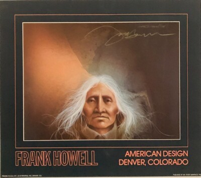 FRANK HOWELL POSTER "WINTER YEARS" HAND SIGNED | eBay