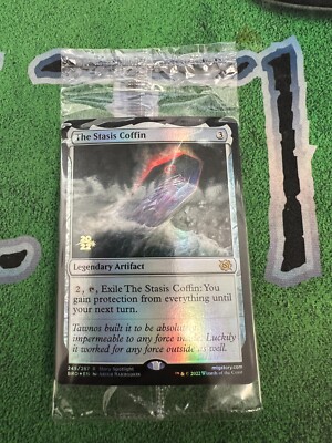 MTG SEALED The Stasis Coffin 245/287 The Brothers' War Prerelease Promo ...