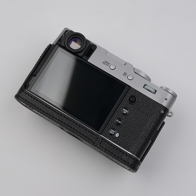 Real Leather Camera Bag Case Protect Cover Grip For Fuji X100VI ...