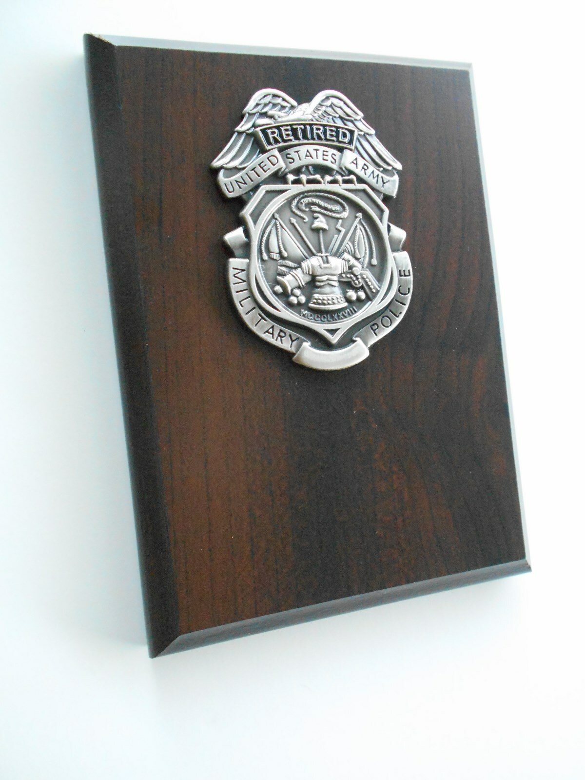 Obsolete United States Army CID "Retired" Badge Desk or Wall Shield | eBay