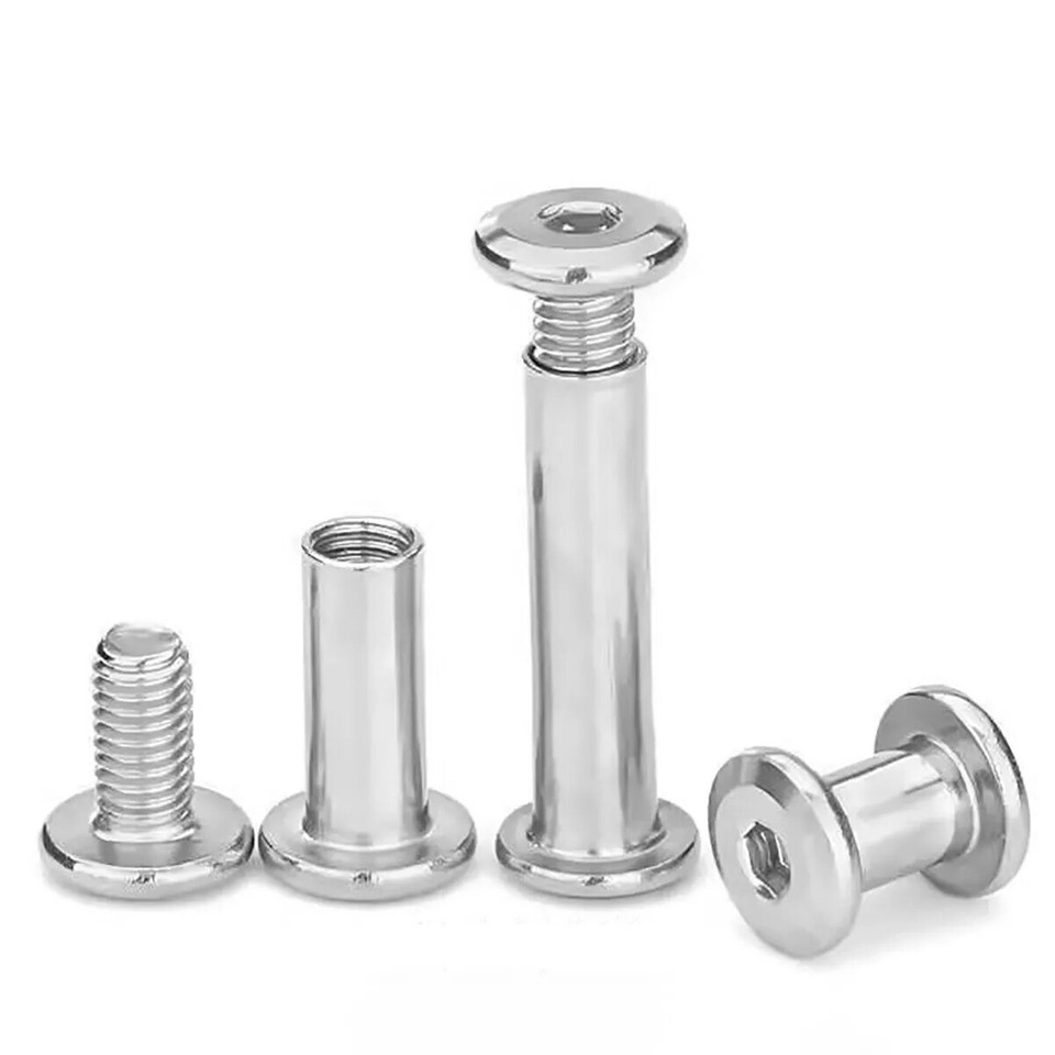 Hex Socket Chicago Screws Binding Screw Nail Rivets A2 Stainless M3 M4 ...