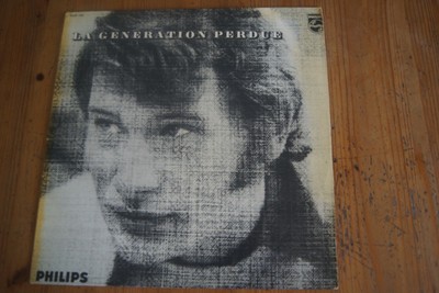 JOHNNY HALLYDAY LA GENERATION PERDUE LP 1976 REEDITION DU LP DE 1966 ...
