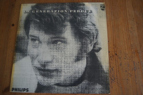 JOHNNY HALLYDAY LA GENERATION PERDUE LP 1976 REEDITION DU LP DE 1966 ...
