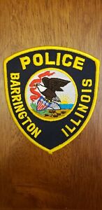 Barrington Illinois Police Patch Collectible | eBay