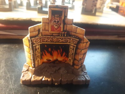 HEROQUEST mobilier cheminée - fireplace furniture MB GAMES WORKSHOP ...