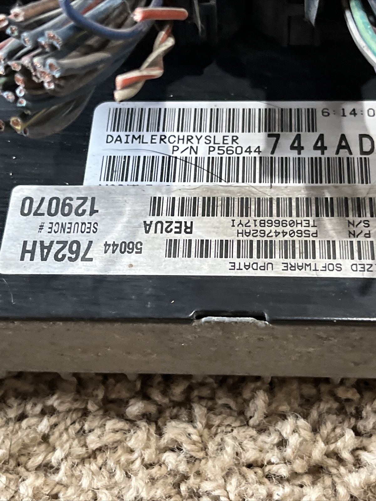 2006 Jeep Commander 5.7l Engine Computer Key & Ignition Switch ...