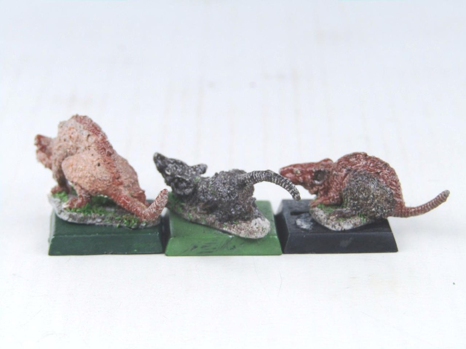 (7155) Giant Rats Metal Monsters DnD D&D AD&D 28mm Fantasy RPG | eBay