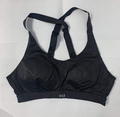VSX 32B Black Padded Sports Bra Wireless | eBay