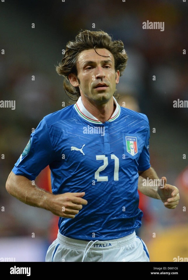 ANDREA PIRLO #21 MEN ITALY ITALIA 2011/2012 SOCCER FOOTBALL SHIRT ...