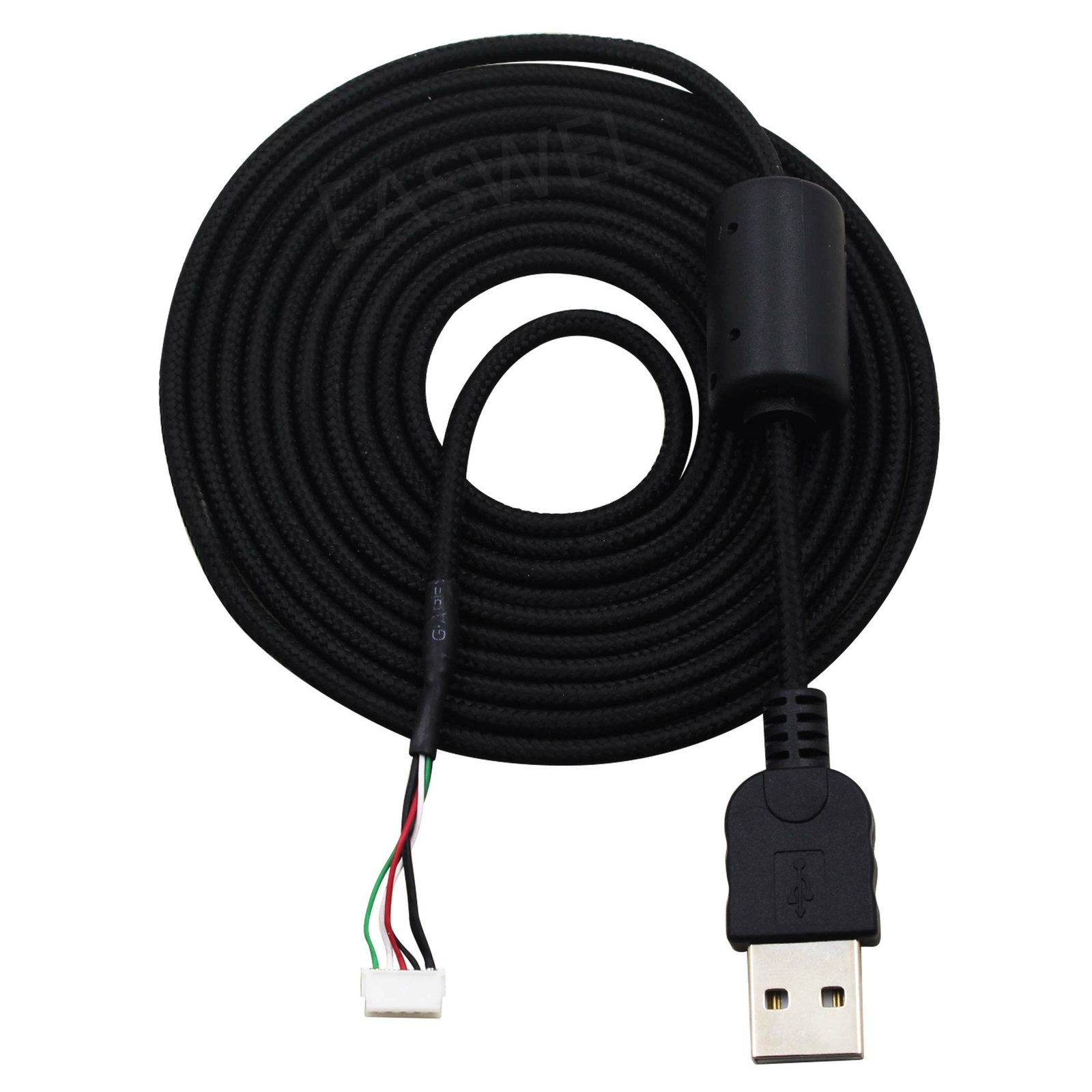 2m USB Braided Cable Gaming Mouse Mice Cable Cord Replacement For ...