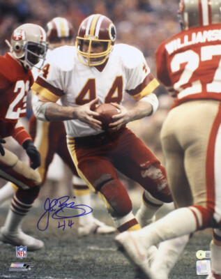 John Riggins Autographed Washington Redskins 16x20 Photo Beckett 35546 ...