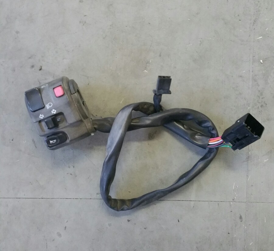 06-08 KAWASAKI NINJA EX 650r LEFT HAND SWITCHES LIGHT horn TURN SIGNAL ...
