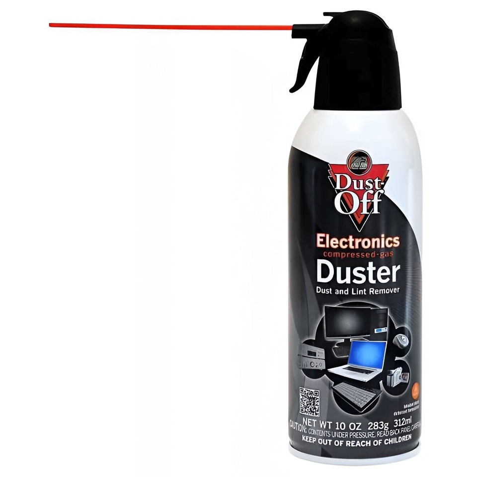 Falcon Dust Off 10 oz Electronic Compressed Gas Duster Air Duster ...