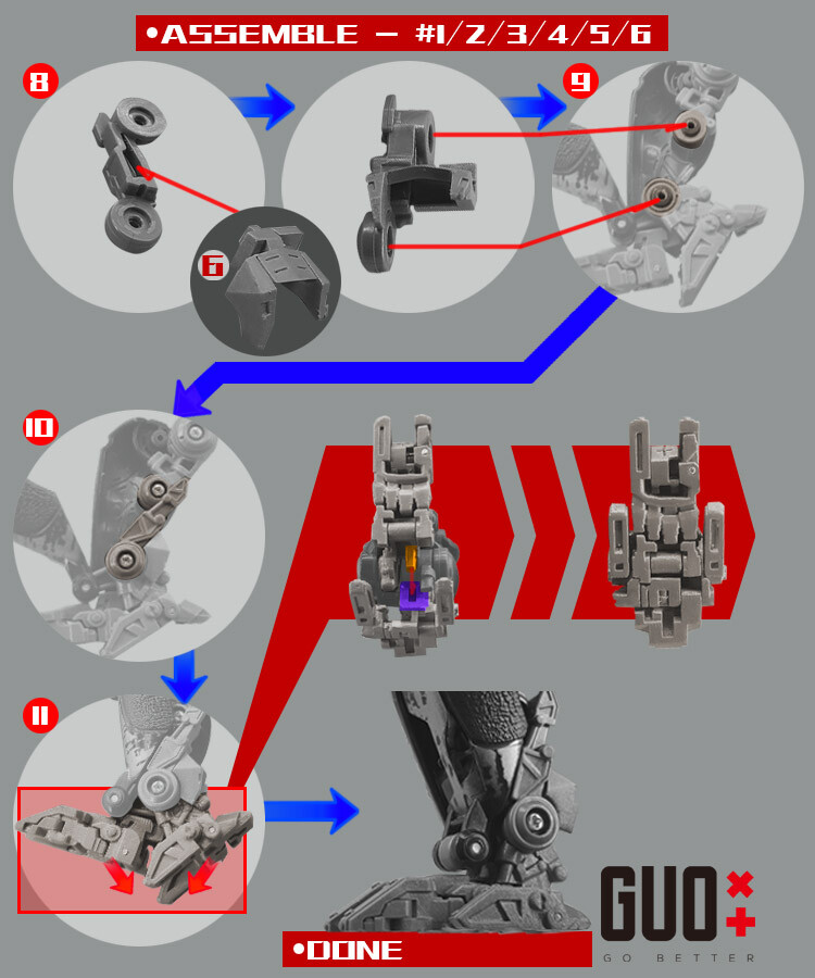 IN STOCK! GO BETTER Filler Upgrade Kit For Studio series SS-106 OPTIMUS ...