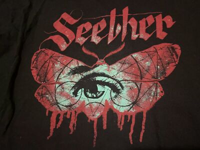 Seether Rock Band Concert T-Shirt Cotton Black Unisex S-5XL BO088 | eBay