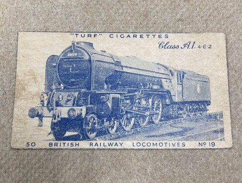 1952 Turf Cigarettes British Railway Locomotives Tobacco Class A.1.4-6 ...