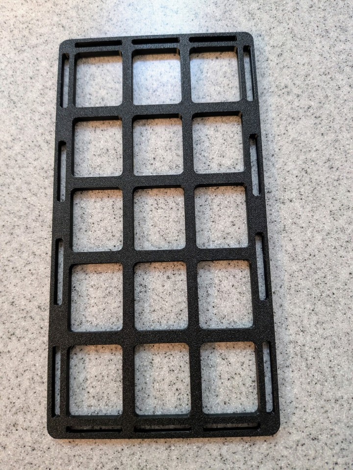MOLLE Panel 3D Printed 3x5 Holes | eBay