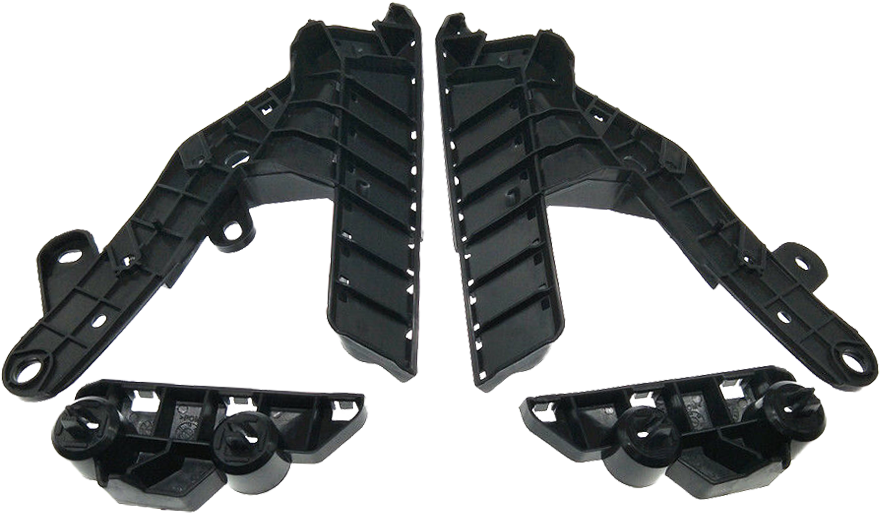 4PC Front Bumper Hold Bracket Retainer Plastic Support Beam for Altima ...