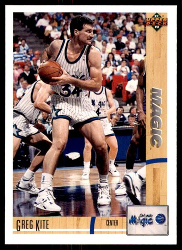 1991-92 Upper Deck Greg Kite Basketball Cards #207 | eBay