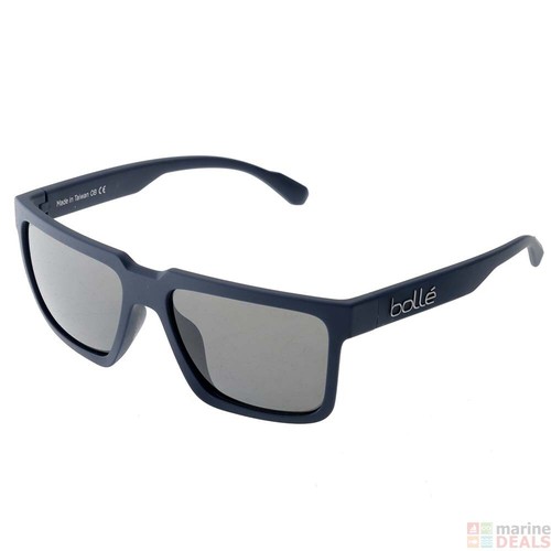BOLLE SUNGLASSES FRANK 12557 MATTE NAVY POLARIZED LARGE TNS | eBay