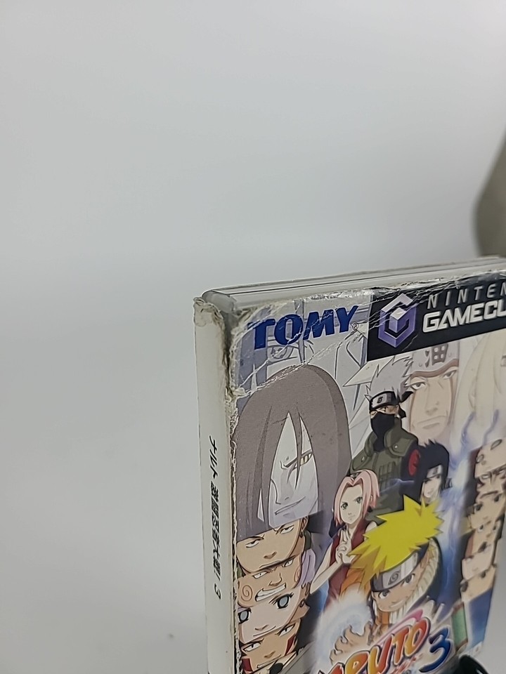 Naruto Gekitou Ninja Taisen 3 Gamecube Japanese Import Clash Japan US ...