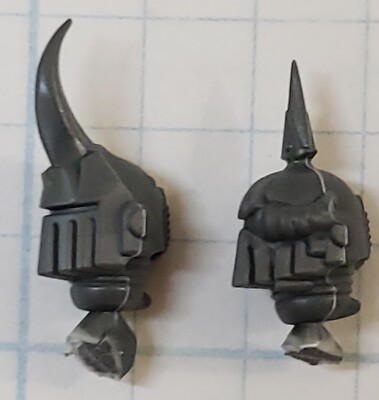Warhammer 40k Death Guard Bits Plague Marine Spiked Mutated Helmet ...