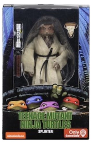 Neca Teenage Mutant Ninja Turtles 1990 Movie Splinter Gamestop Exclu ...