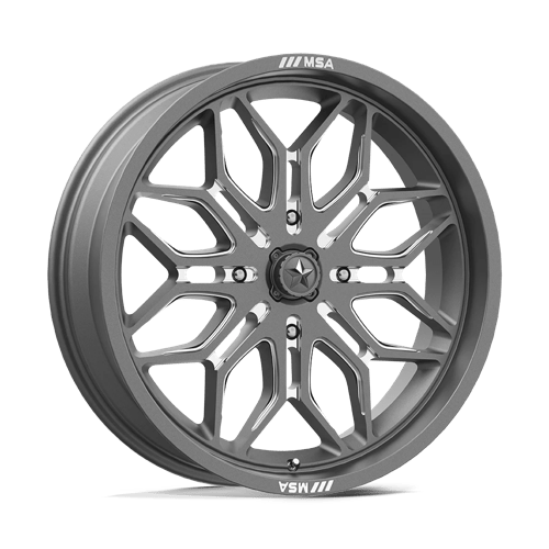 MSA Offroad Wheels M47 Sniper 18x7 4x137 10mm Gunmetal Milled Wheel | eBay