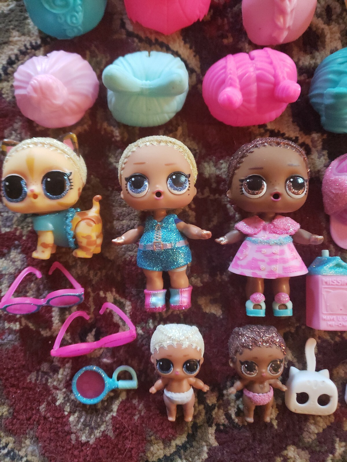 LOL Surprise Doll Secret Agent Baby Agent Lil Kitty Pet Wigs Accessory ...