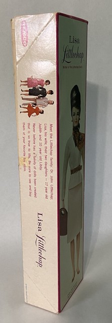 Lisa Littlechap Doll Original Box Robe Stand Beehive Booklet Remco ...