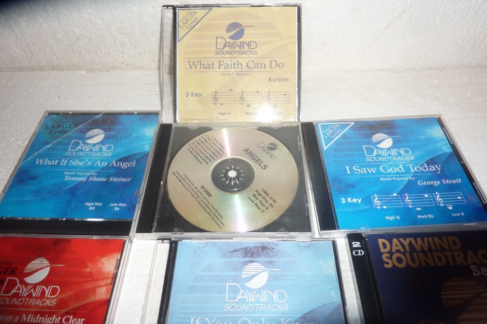Daywind Soundtracks CDs Lot of 10 Contemporary Series Christian music ...