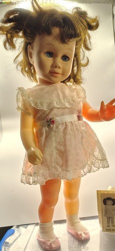 1960 Chatty Cathy Brunette Doll With VTG Chatty Cathy Sunday Visit ...