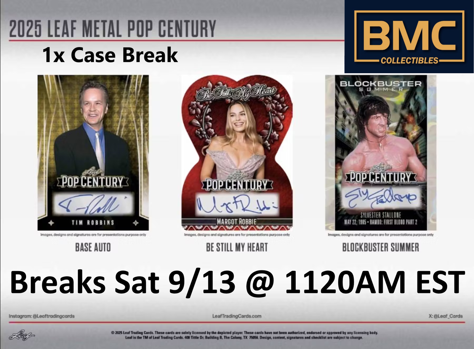Christina Ricci 2025 Leaf Metal Pop Century 1x Case Break #55 | eBay