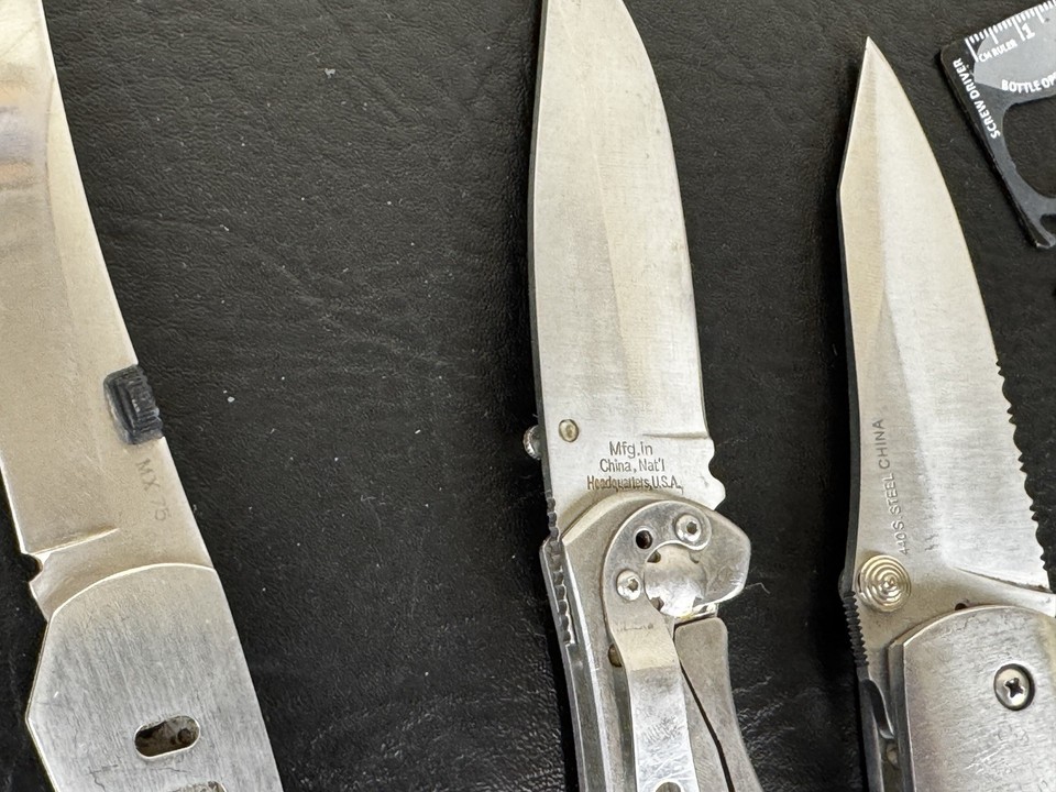 KNIFE LOT SHEFIELD RIGID RG-23 JAPAN MX 75 FRONTIER RH 35 PAL ...