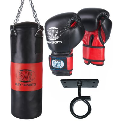 BAY® JUNIOR Kids Set Boxset Box Sandsack Boxsack Boxhandschuhe Haken ...