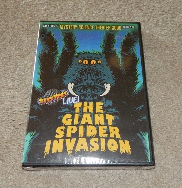Rifftrax Live The Giant Spider Invasion DVD Mst3k for sale online | eBay