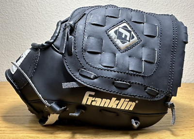 Franklin Field Master 4621 10" Youth Black Baseball Glove Mitt ...