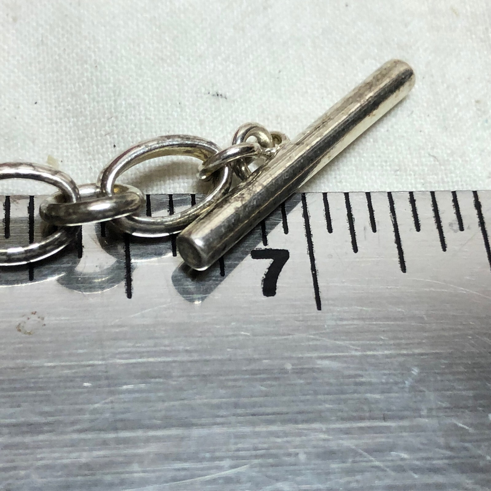 Silver Tone Ladies Lock and Key Bracelet 7" | eBay