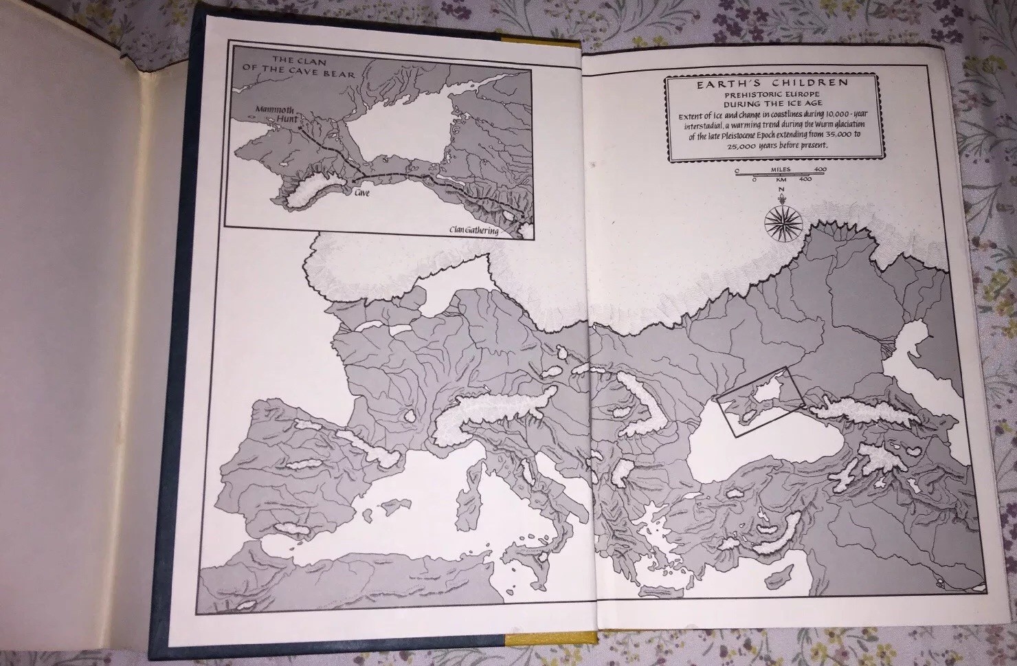 Clan Of The Cave Bear Map